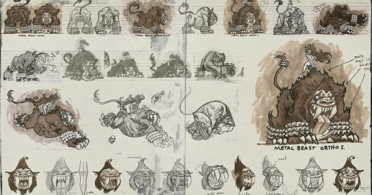 One Metal Beast could take them all out | Double Fine Productions