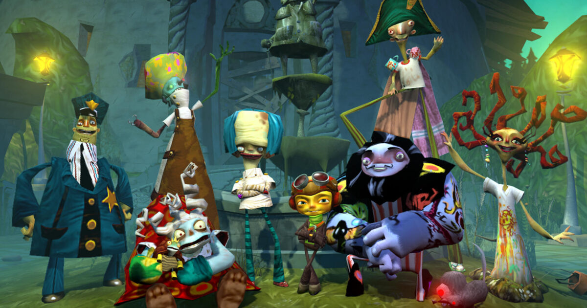 Let's Play Psychonauts! | Double Fine Productions